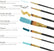 7-Pc Pocket Brush Set with Black Storage Case – MyArtscape