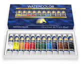 Watercolor Paint Set, 21ml Tubes - 12 Colors – MyArtscape