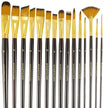 Long Handle Paint Brush, Set of 15 Art Brushes – MyArtscape