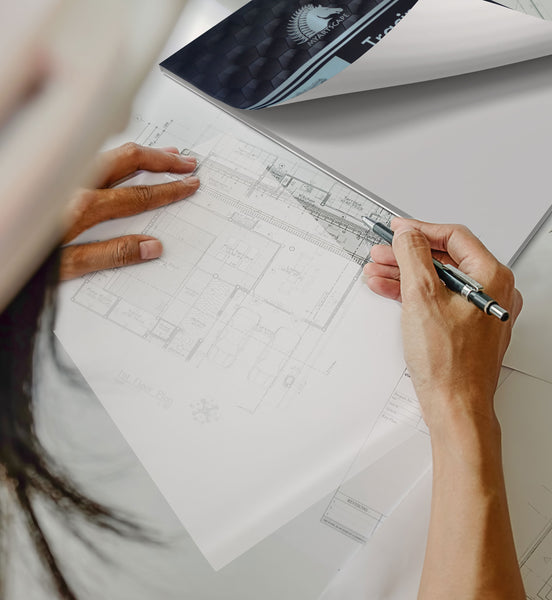 Tracing Paper Pad, 33lb - 9" x 12" - 100 Transparent Sheets - MyArtscape